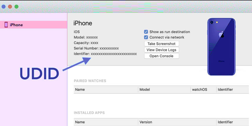 How to find the UDID of your iOS device?